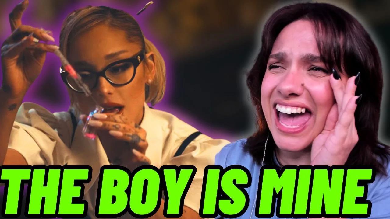 Ariana Grande - the boy is mine (Official Music Video) | reaccion ...
