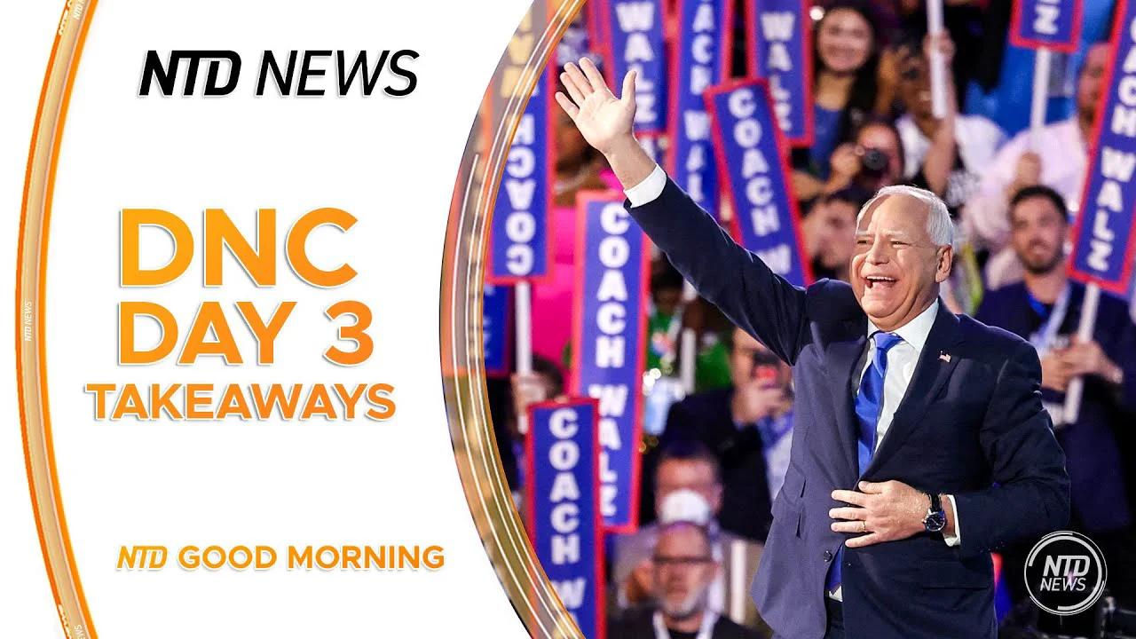 DNC Day 3 Takeaways; Biden Stresses Urgency of Ceasefire in Call With ...