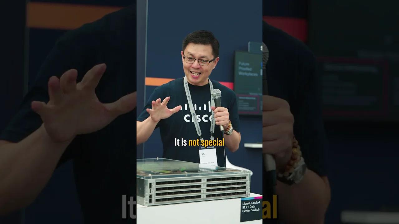 Cisco’s INSANE Liquid Switch