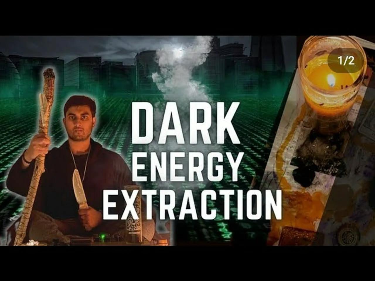 Experience a Dark Energy Extraction Ritual Heal From AI Matrix and 4D ...