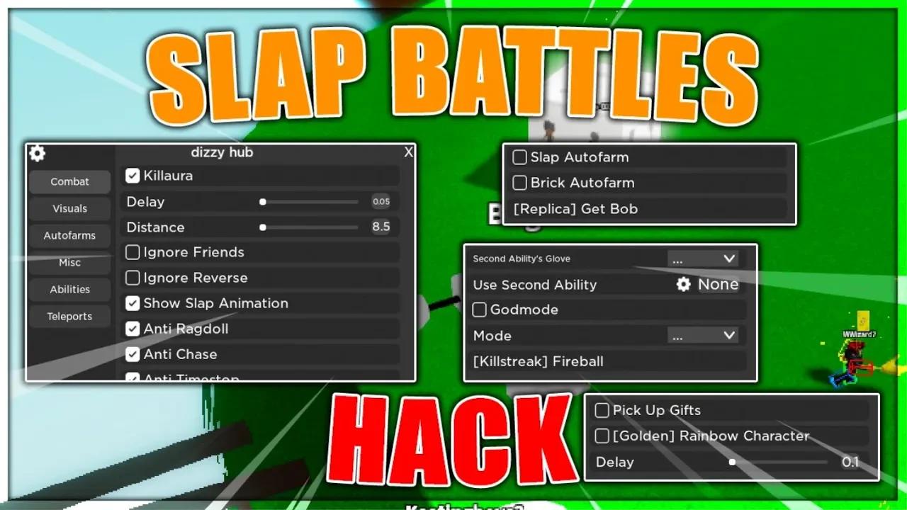 [BEST] Slap Battles Script Hack GUI| Kill Aura,Godmode, Auto Farm Slaps ...