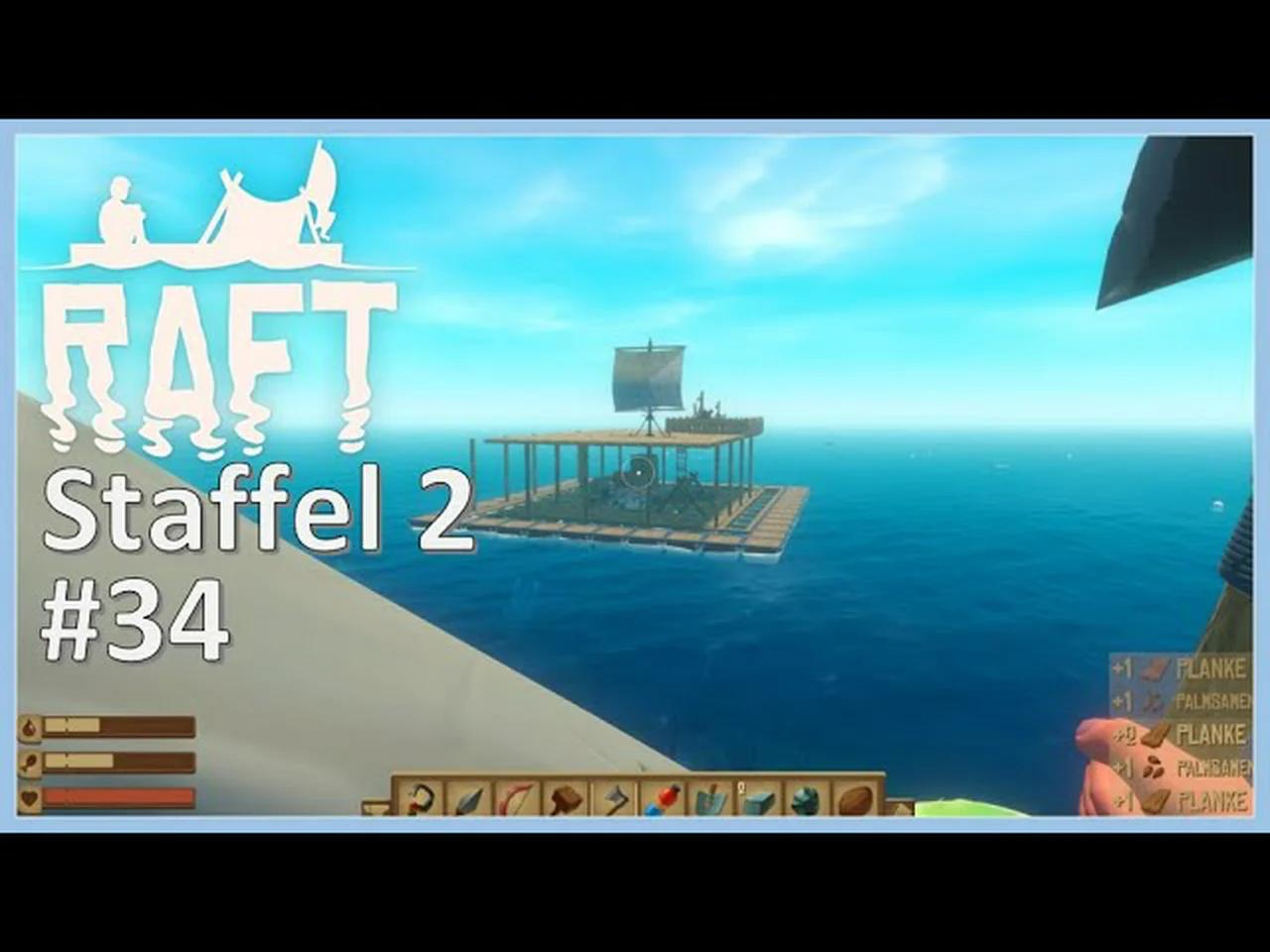 RAFT 🚣‍♀️ Staffel 2 #34 🚣‍♀️ 6. Große Insel | Mini & Riesen Lama ...