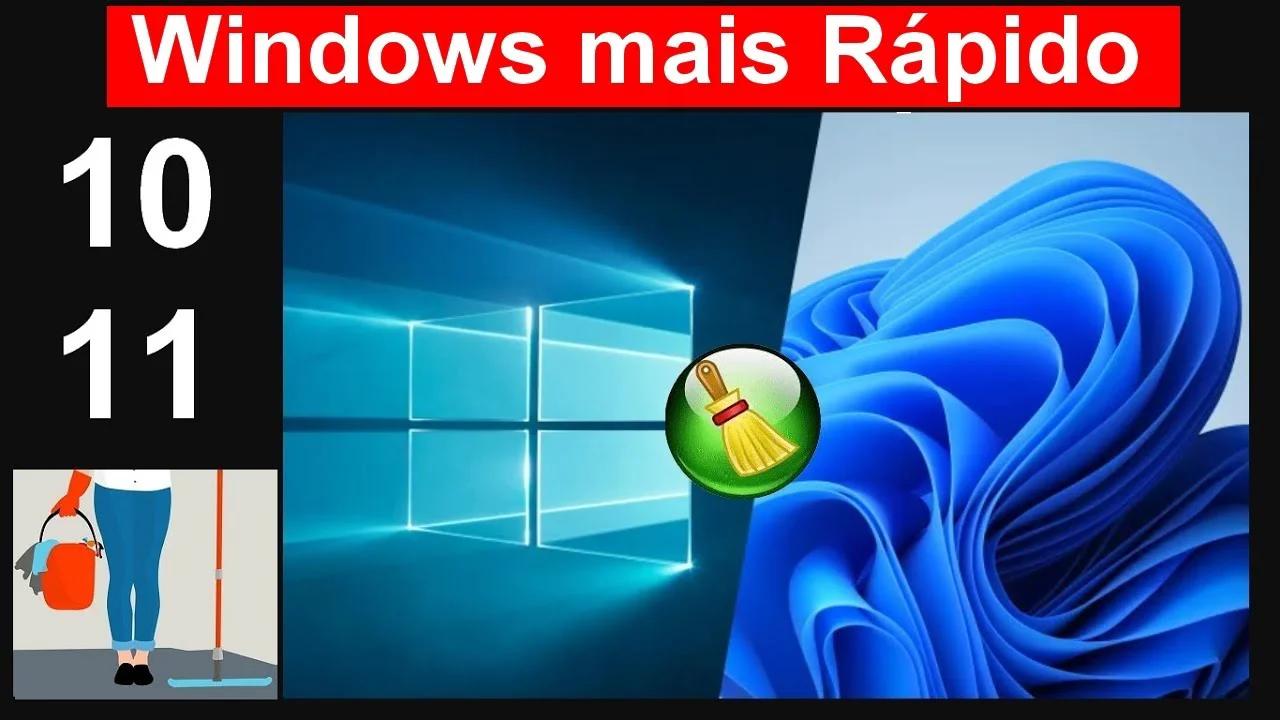 Como fazer limpeza do Windows 10 e 11. Deixe o Windows muito mais rápido!