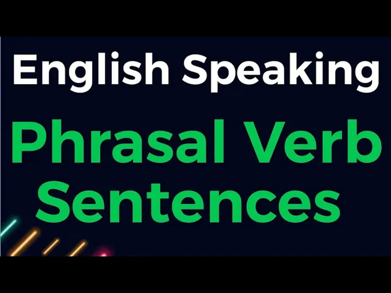Phrasal Verbs in English with Meanings l English Speaking Practice