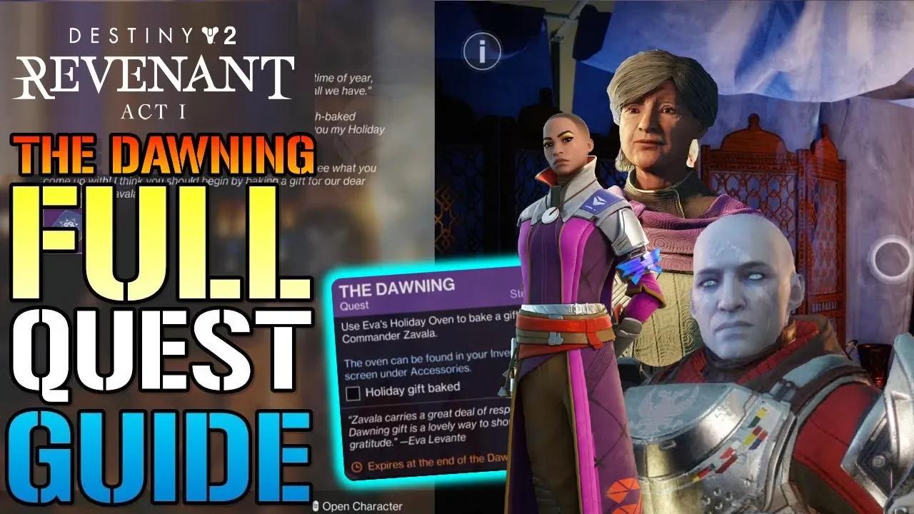 Destiny 2: "The Dawning" FULL Quest Guide! The Dawning 2024 Guide (Revenant)