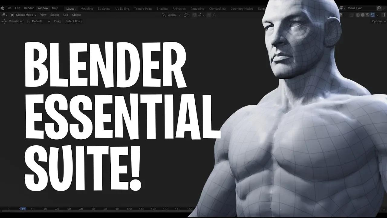 Awesome New Blender Essential Suite!