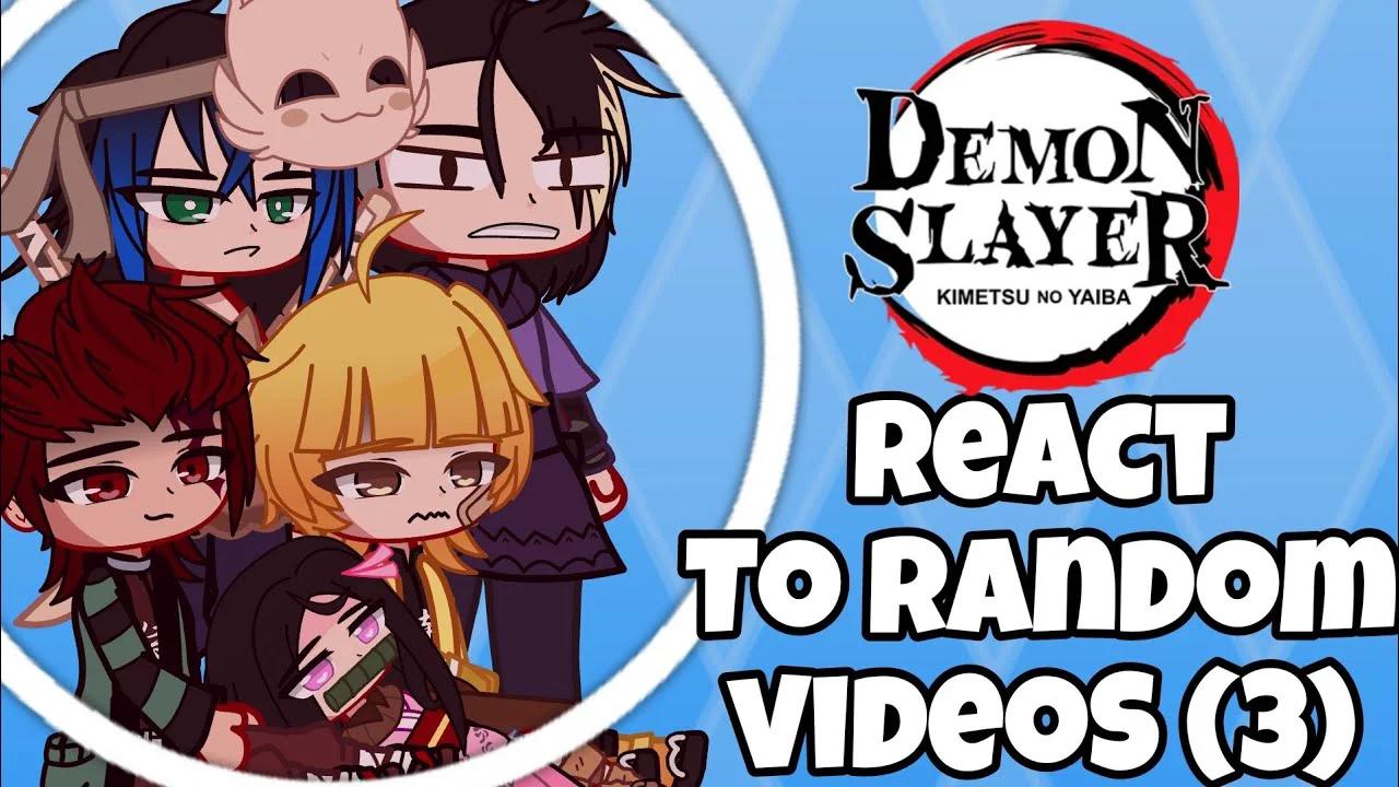 Demon Slayer / KNY reacts To Videos (3) || Lasybee