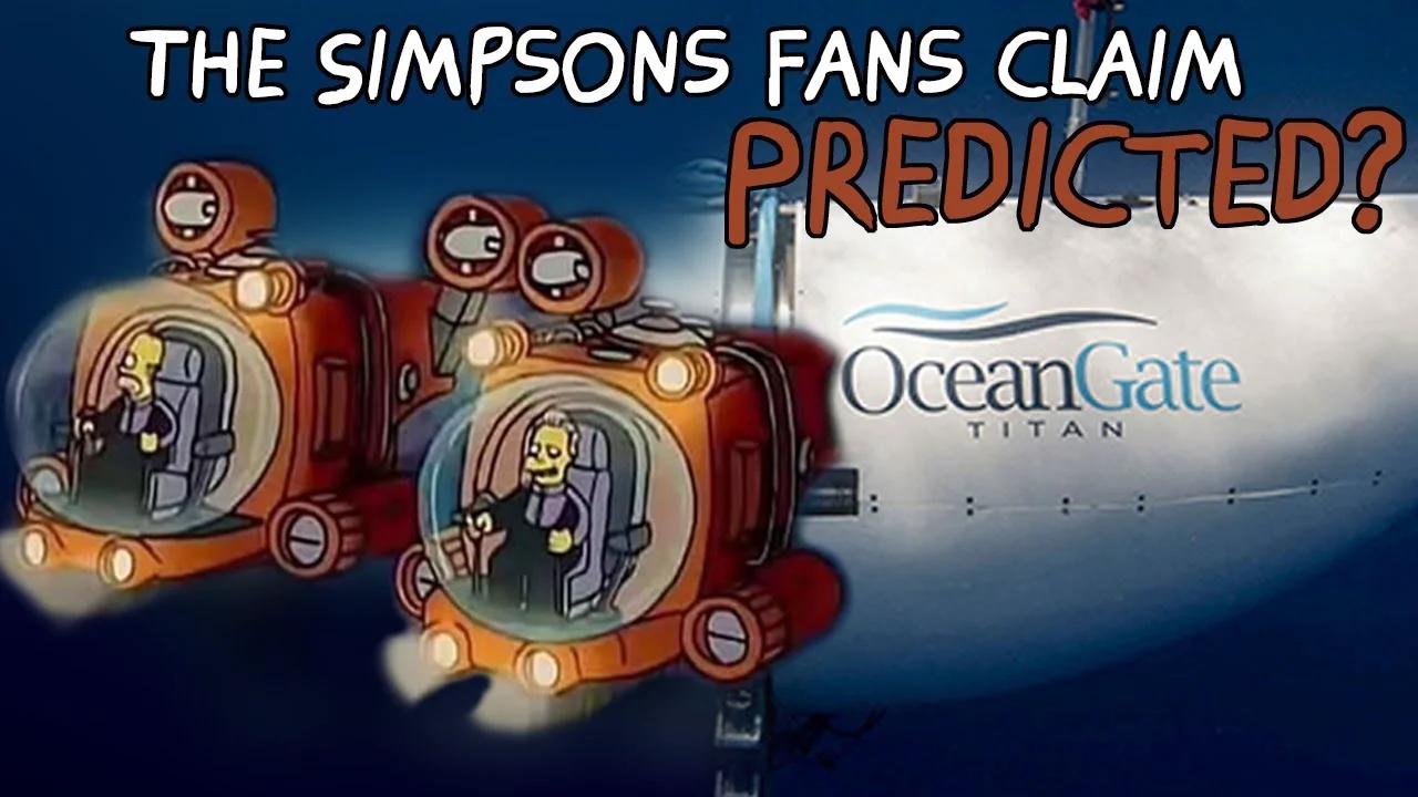 The Simpsons fans claim episode predicted Ocean Gate Titanic sub rescue ...
