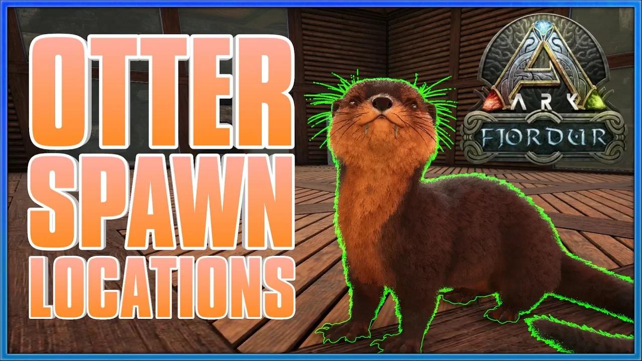 ARK: FJORDUR ★ Die OTTER SPAWN LOCATIONS auf der Map [INFO/Guide/Deutsch]