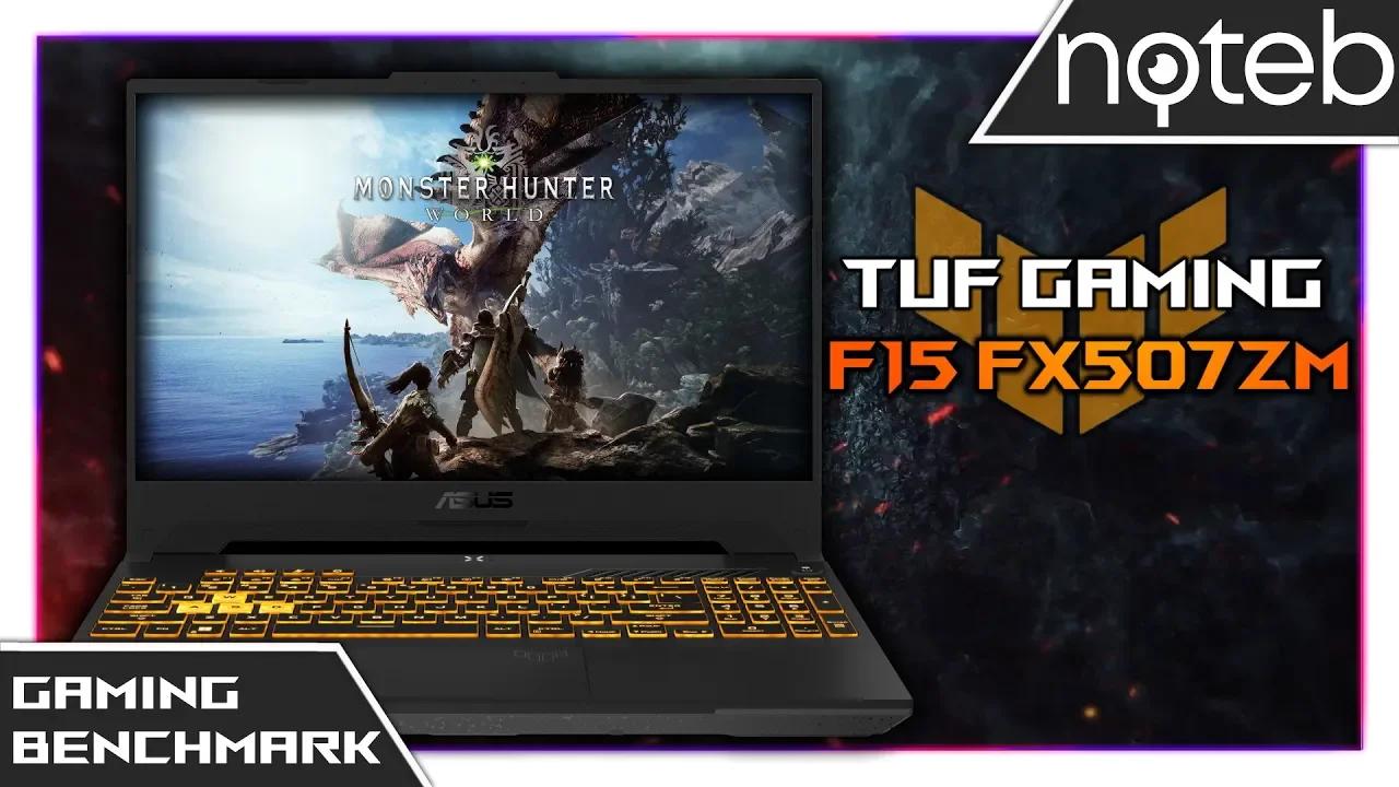 Asus TUF F15 (2022) - Monster Hunter: World Gameplay Test (i7-12700H ...