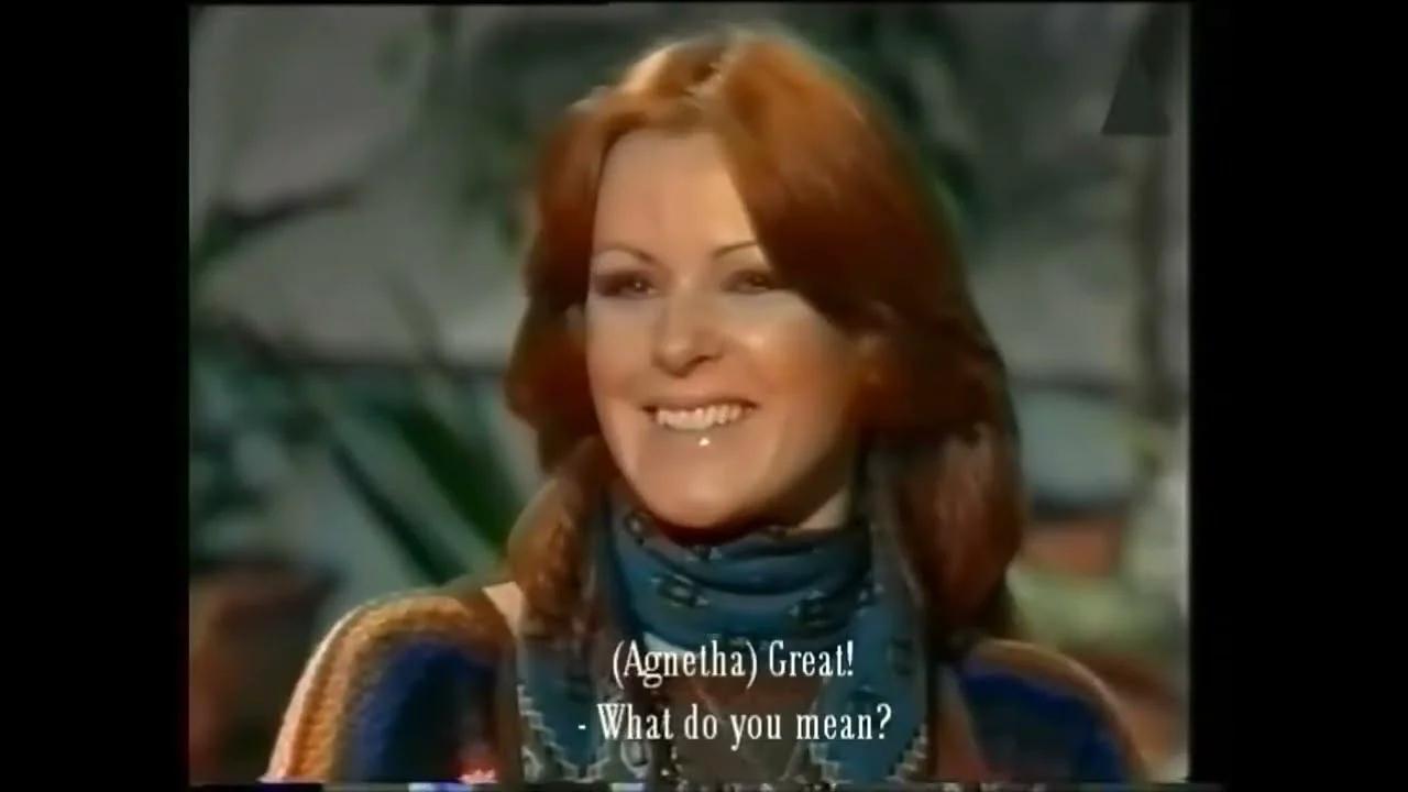 ABBA : Interview Swedish TV (HQ) Sveriges Magasin 1977 - CC Multi Language