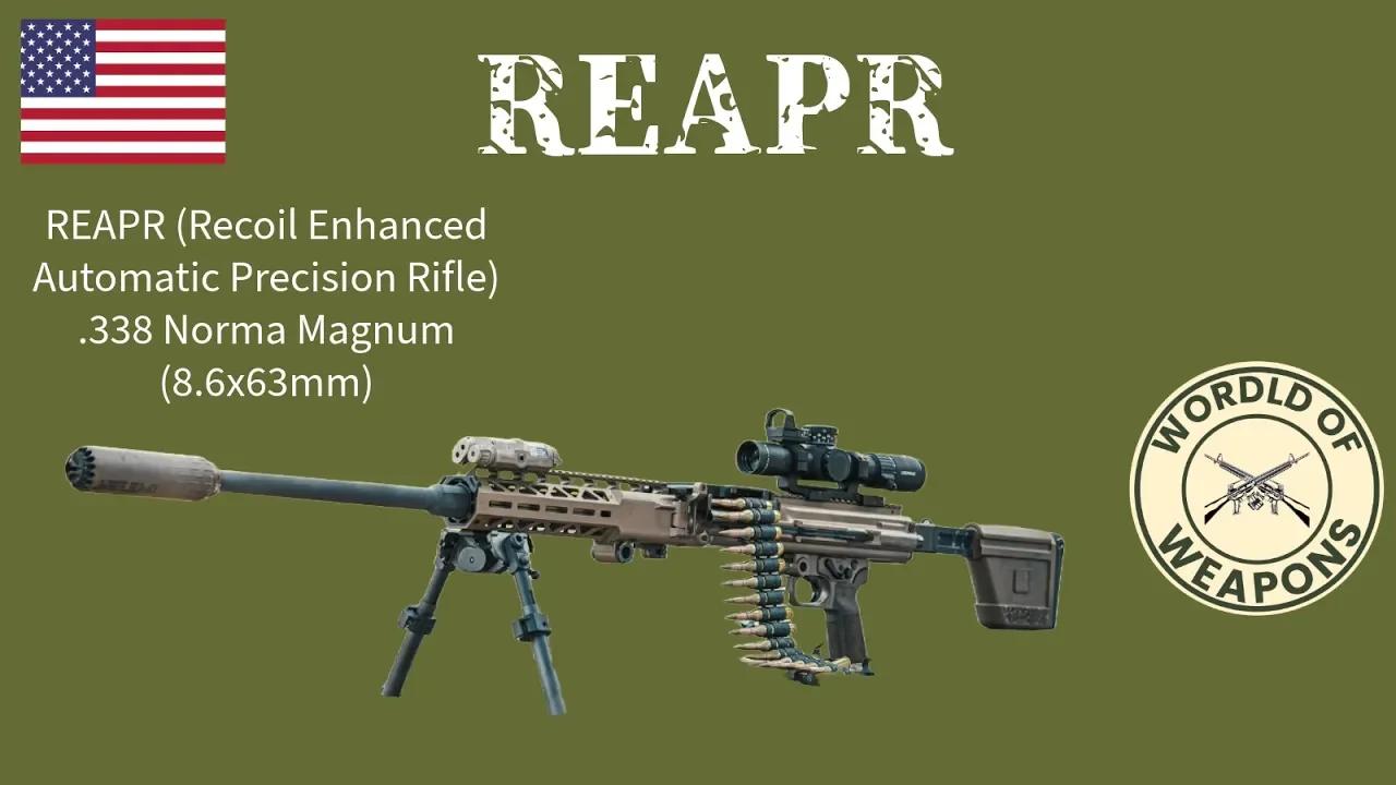 REAPR 🇺🇸 Design and Capabilities of the Ultimate Firearm
