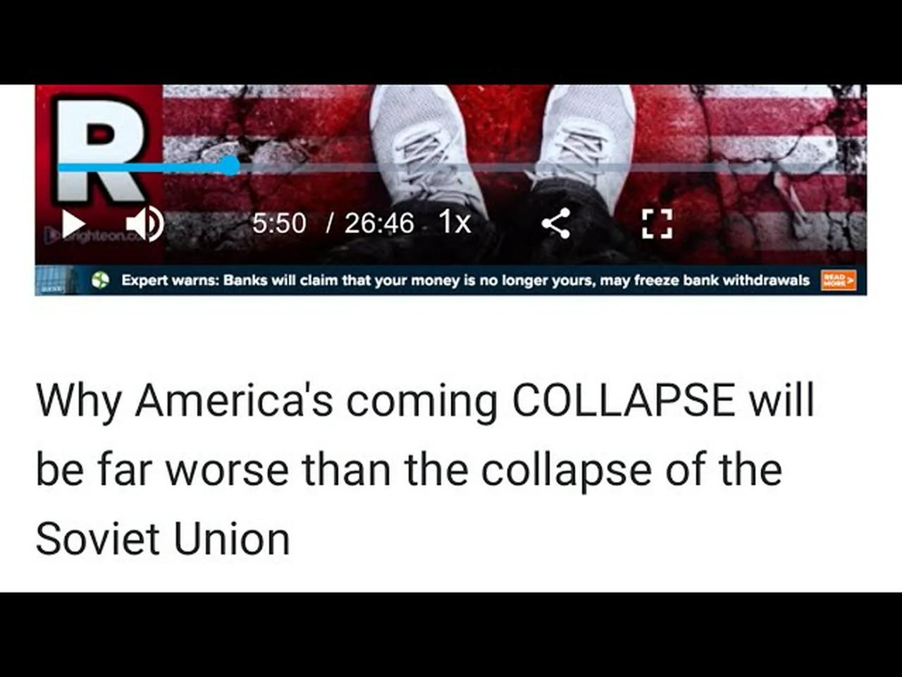 The crash is coming!