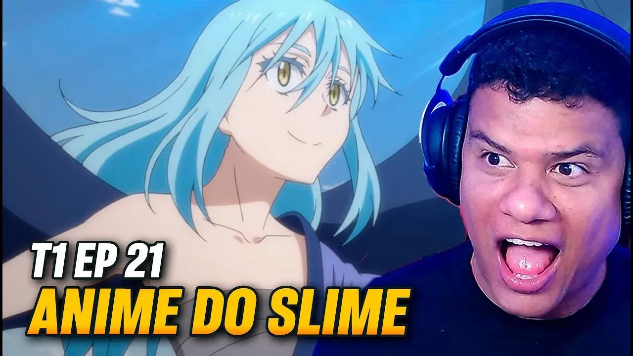 ANIME DO SLIME | THAT TIME I GOT REENCARNATED AS A SLIME 1X21 | React ...