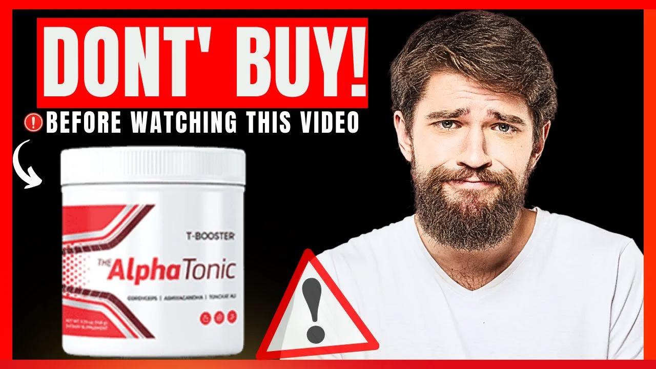ALPHA TONIC - Alpha Tonic Review - ((⚠️BEWARE 2023⚠️)) - Alpha Tonic ...