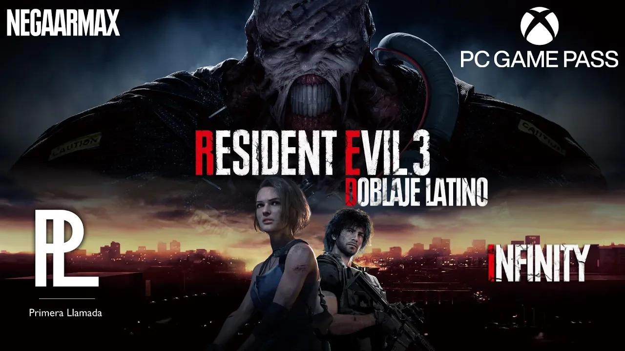 Resident Evil 3 REMAKE en Español Latino | Edición PC GAME PASS | Tráiler Final | @primerallamadaDob