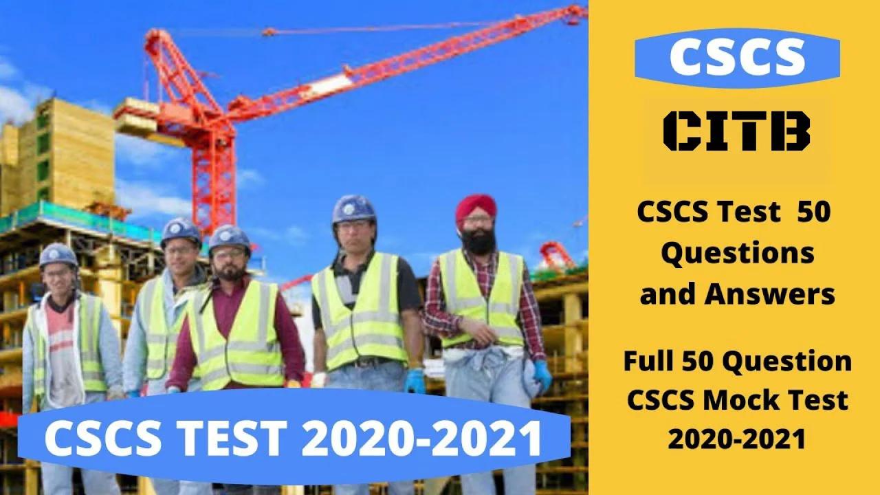 Free CSCS Mock Test Practice Full New 50 Different Questions And ...