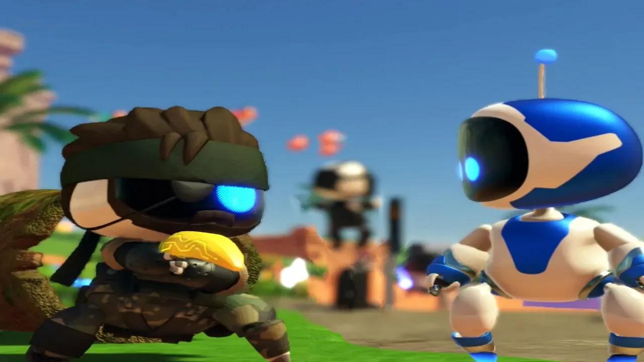 What Happens If You Slap MGS Snake & Raiden In Astro Bot (Solid Snake ...