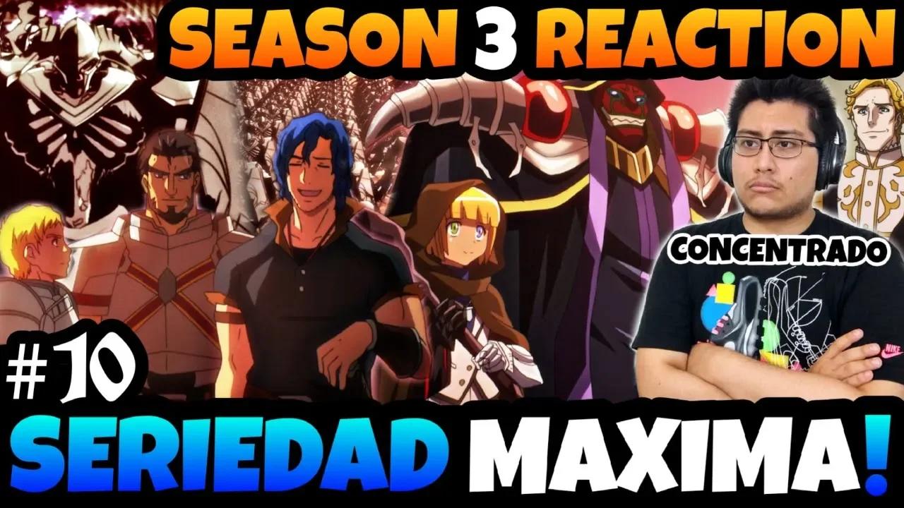 THE NEW ARMY OF THE DEAD 💥 OVERLORD S3 EP10 REACCIÓN/REVIEW ⚔ LOS ...