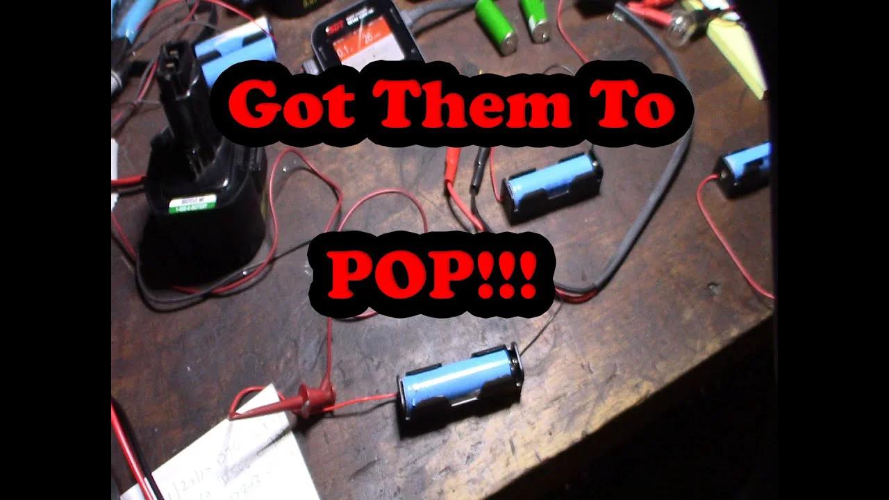 How to recover a dead 18650 Li-ion battery cell revive rejuvenate ...