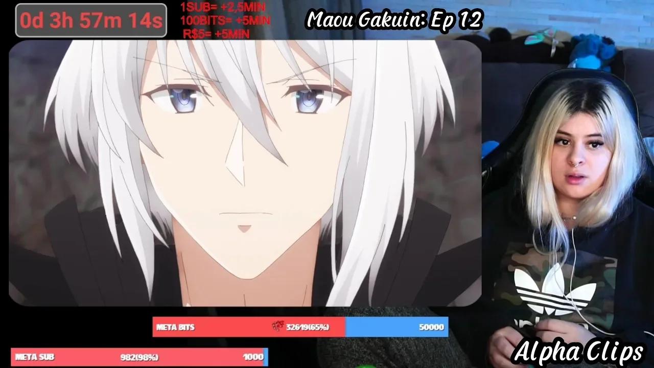 Mariana Alpha - Avos O Falso Rei Demônio Se Revela | Maou Gakuin | Ep 12 [ React ]