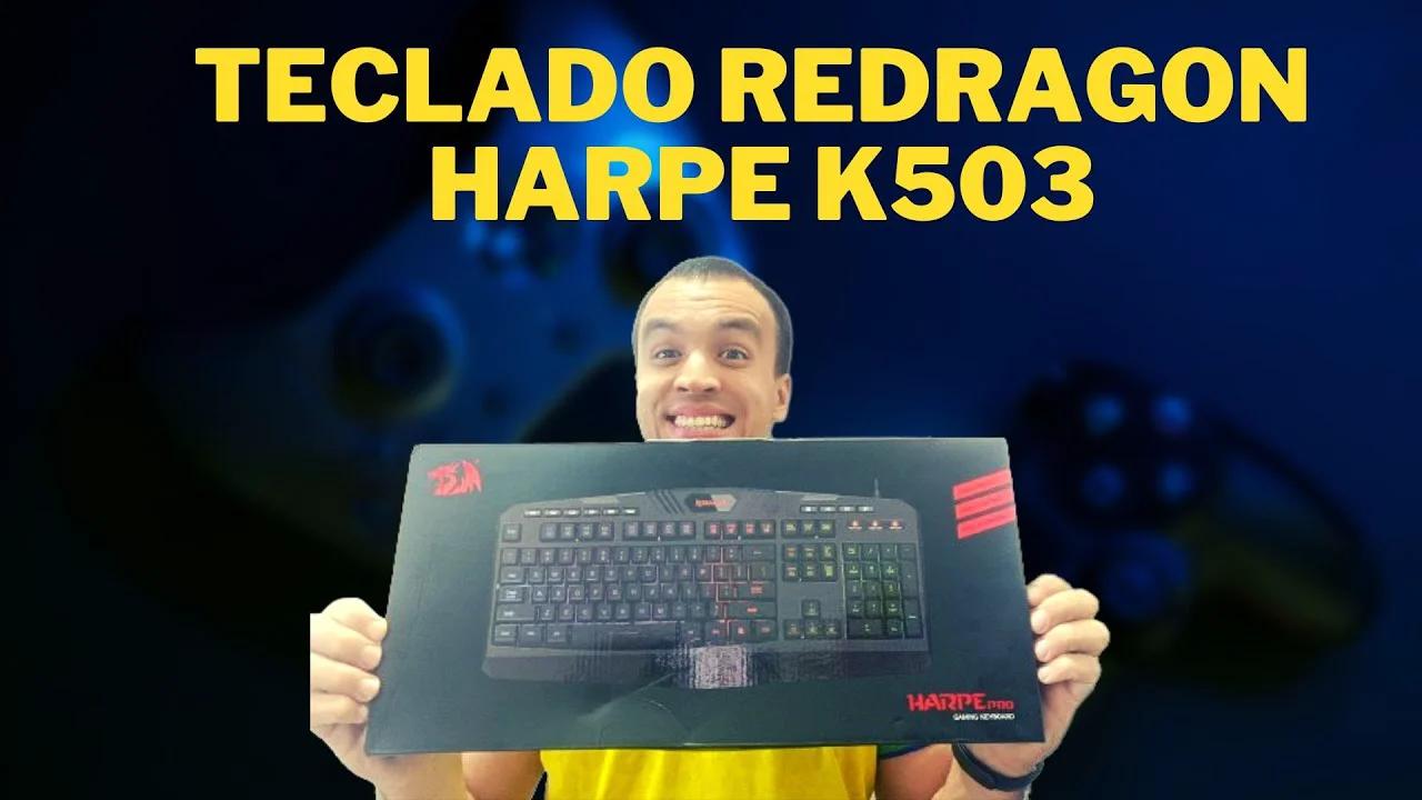 Teclado Gamer Redragon Harpe K503