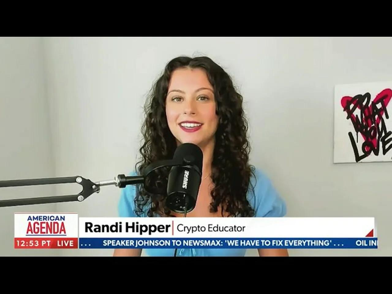 Randi Hipper makes SHOCKING Bitcoin headline on NewsMax. FULL INTERVIEW