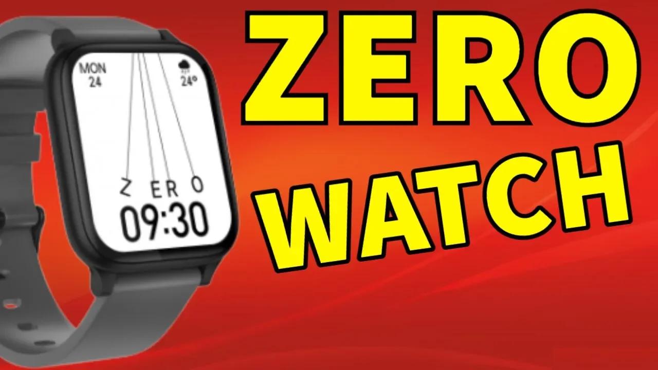 Smartwatch ZERO WATCH Lançamento ZERO WATCH Smart Watch Finalmente Algo ...