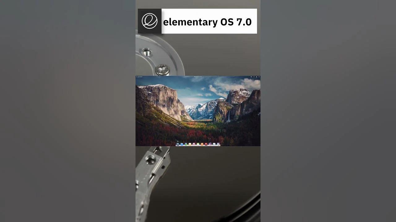 elementary OS 7.0 Quick Overview #shorts