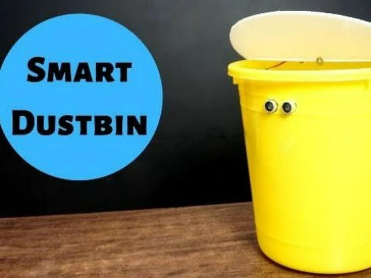 smart dustbin using#arduino and #ultrasonick sensor