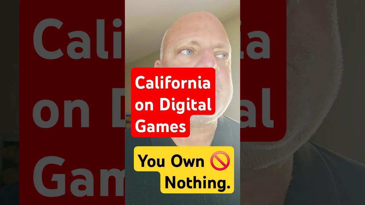 NEW LAW! WARNING LABELS on Digital Games U Own NOTHING! #ubisoft # ...