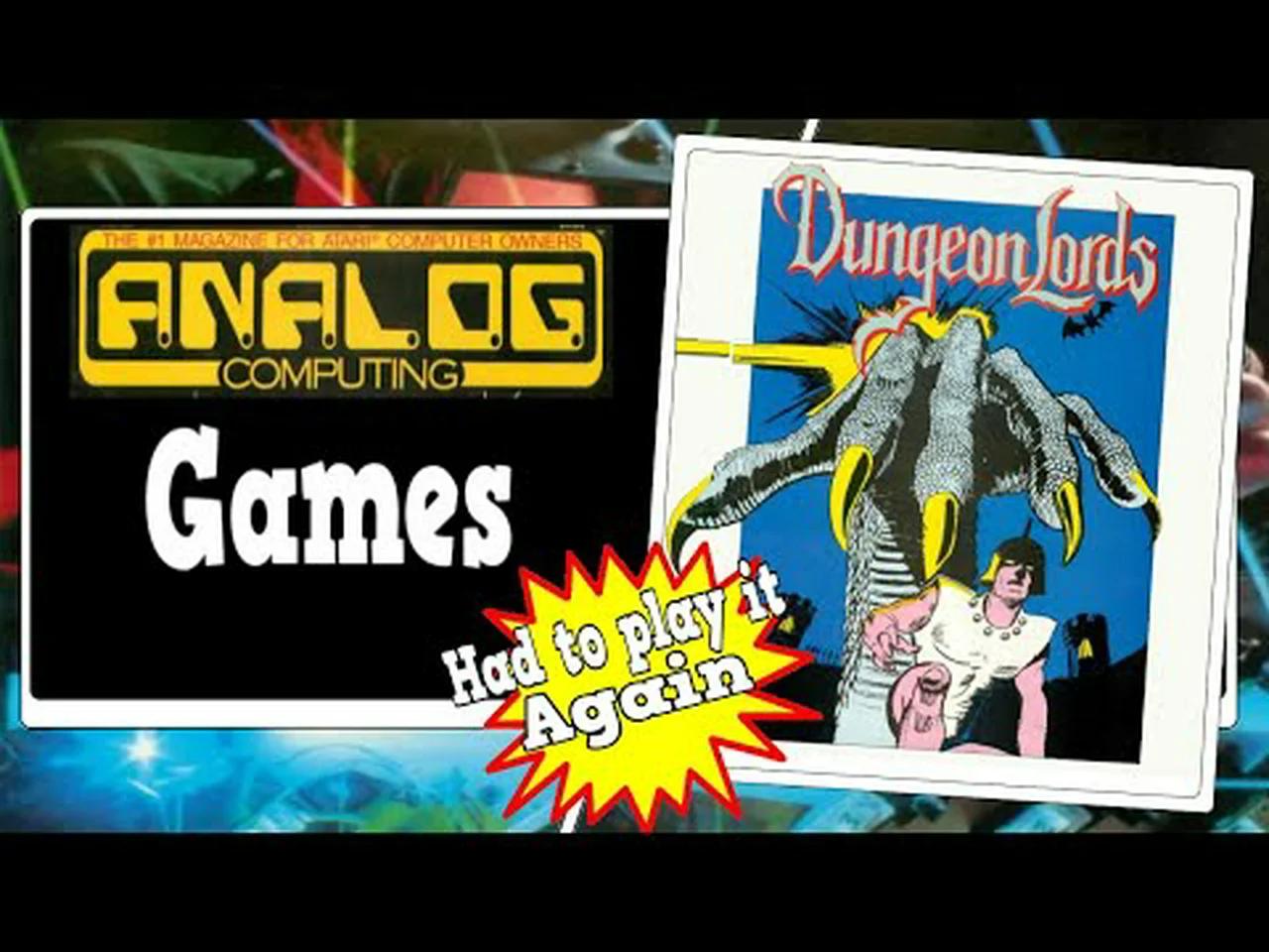 ANALOG Computing Games on your Atari 8bit Part 2
