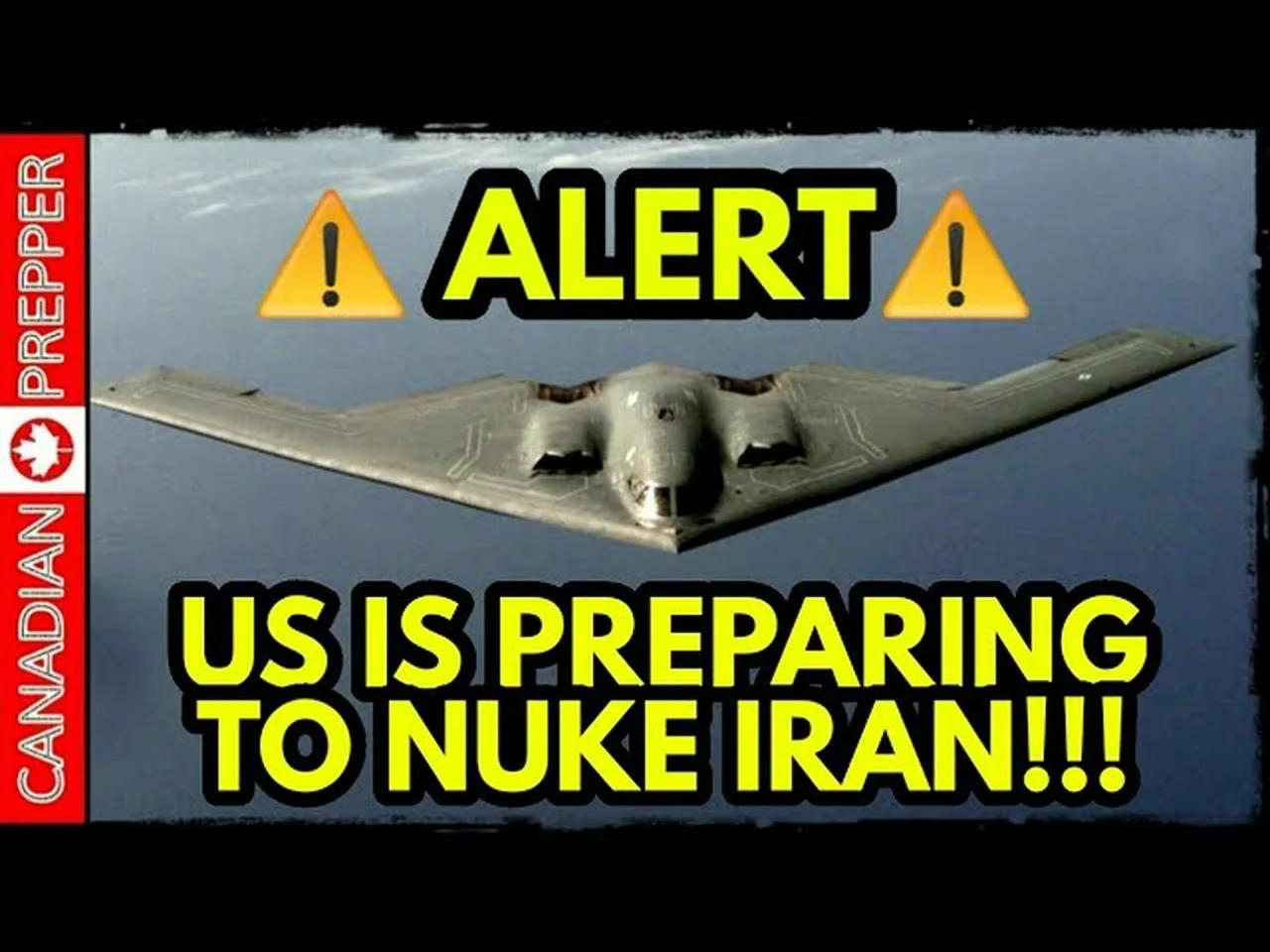 WW3 UPDATE: US CARRIERS/ BOMBERS Prepare to NUKE IRAN! NATO MINING ...