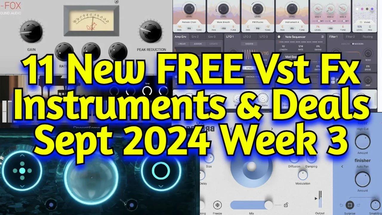 11 Best New FREE VST Effect Plugins, Virtual Instruments & Plugin Deals ...