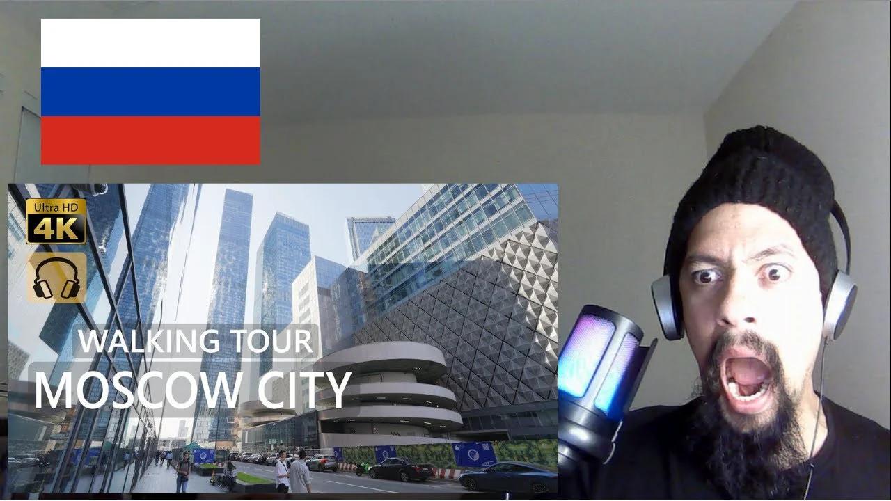 First Time Reacting To Moscow City Walking Tour Skyscrapers | Russia ...