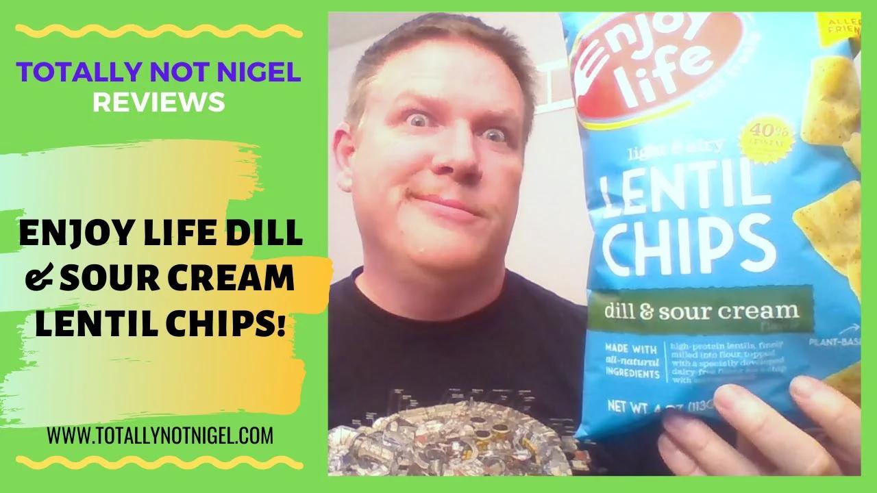 FOOD REVIEW: Enjoy Life Dill & Sour Cream Lentil Chips (Part 1 of 2 ...