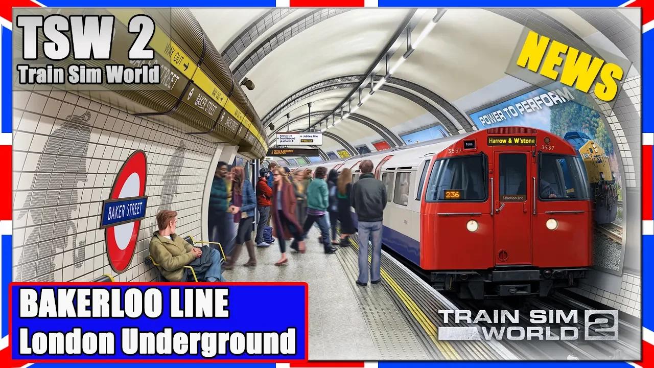 TRAIN SIM WORLD 2 | BAKERLOO LINE | 1972 TUBE STOCK | London ...