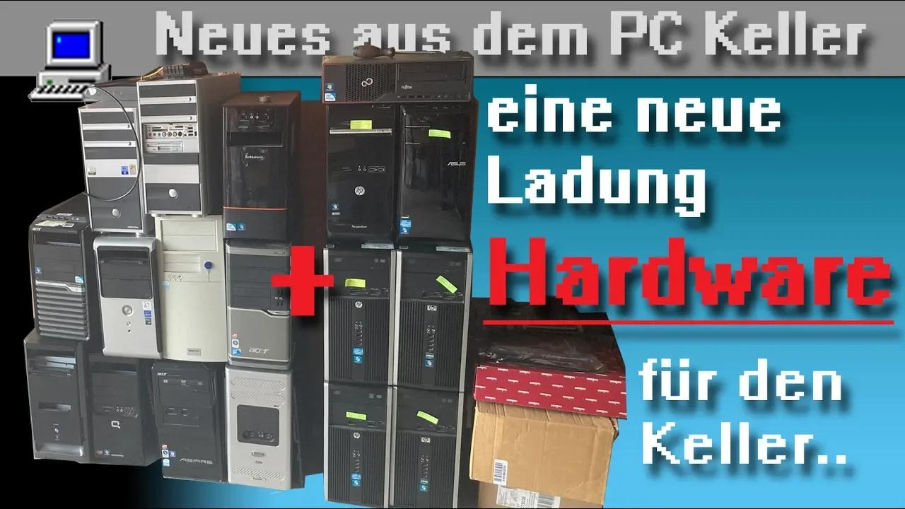 Neues aus dem PC Keller: eine neue Ladung Hardware🖱️⌨️💻