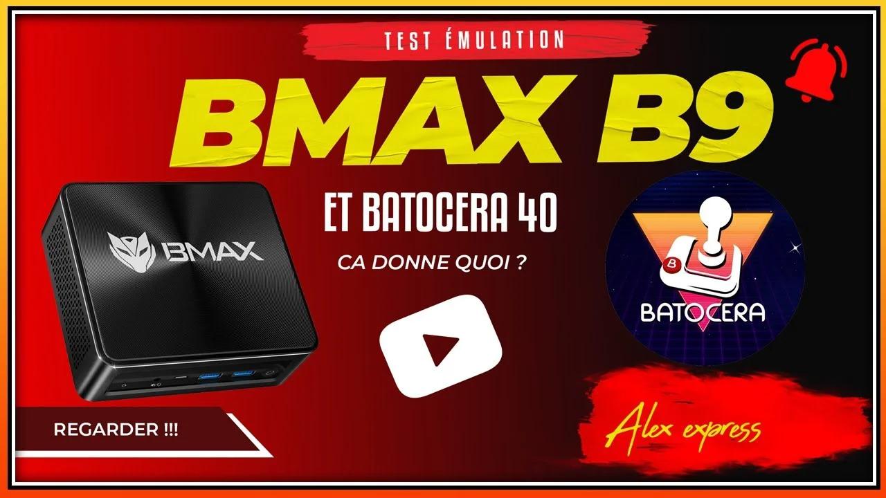 Mini PC Bmax B9 et Batocera 40 ca donne quoi
