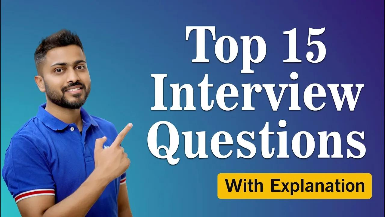 Top 15 OS Interview Questions | Operating System Interview | Placement ...