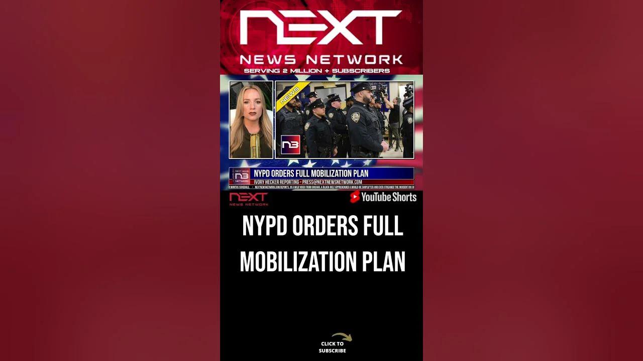 NYPD Orders Full Mobilization Plan #shorts