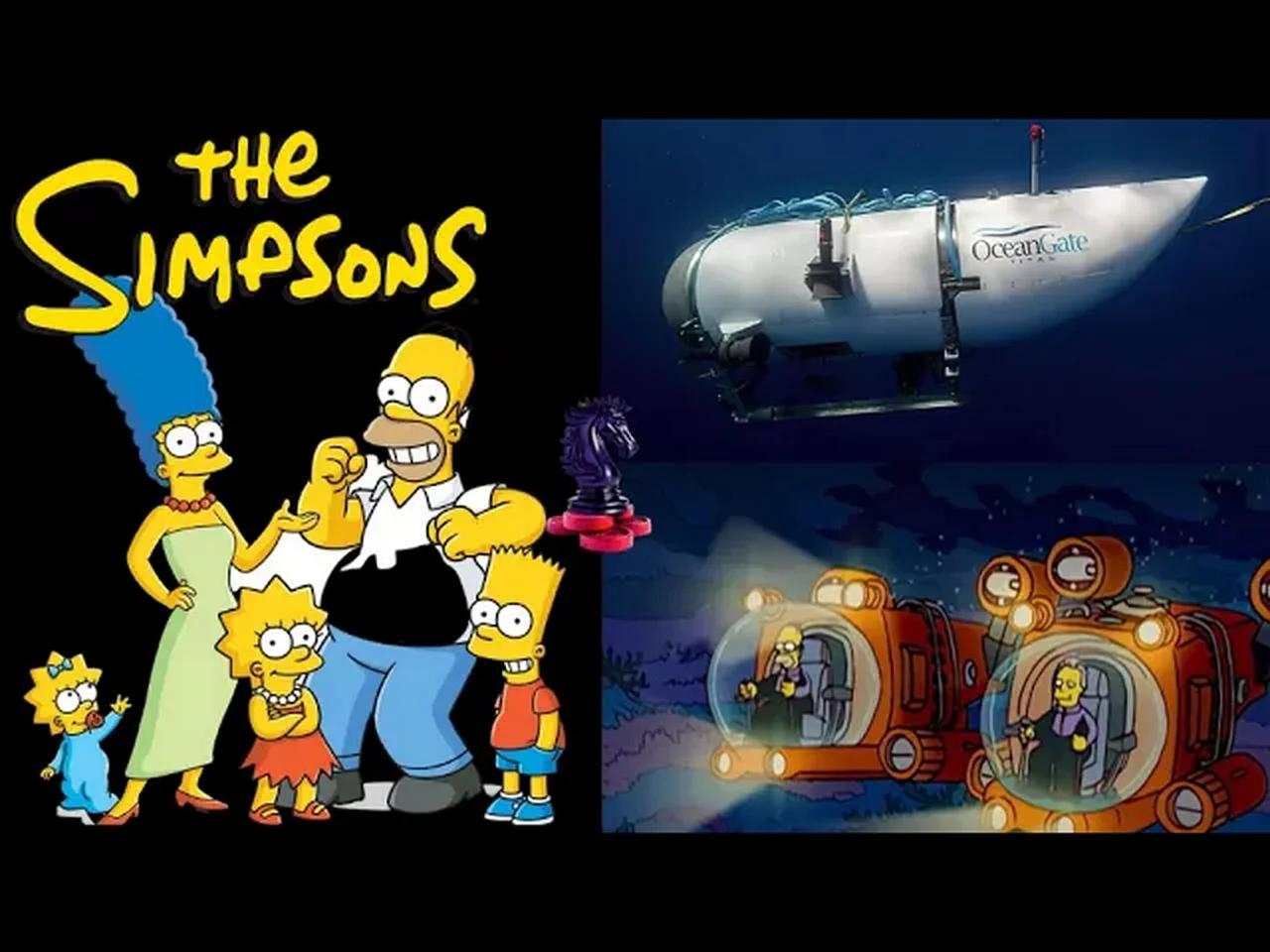 The Simpsons PREDICTED Missing Titanic Submarine Tragedy 2023?