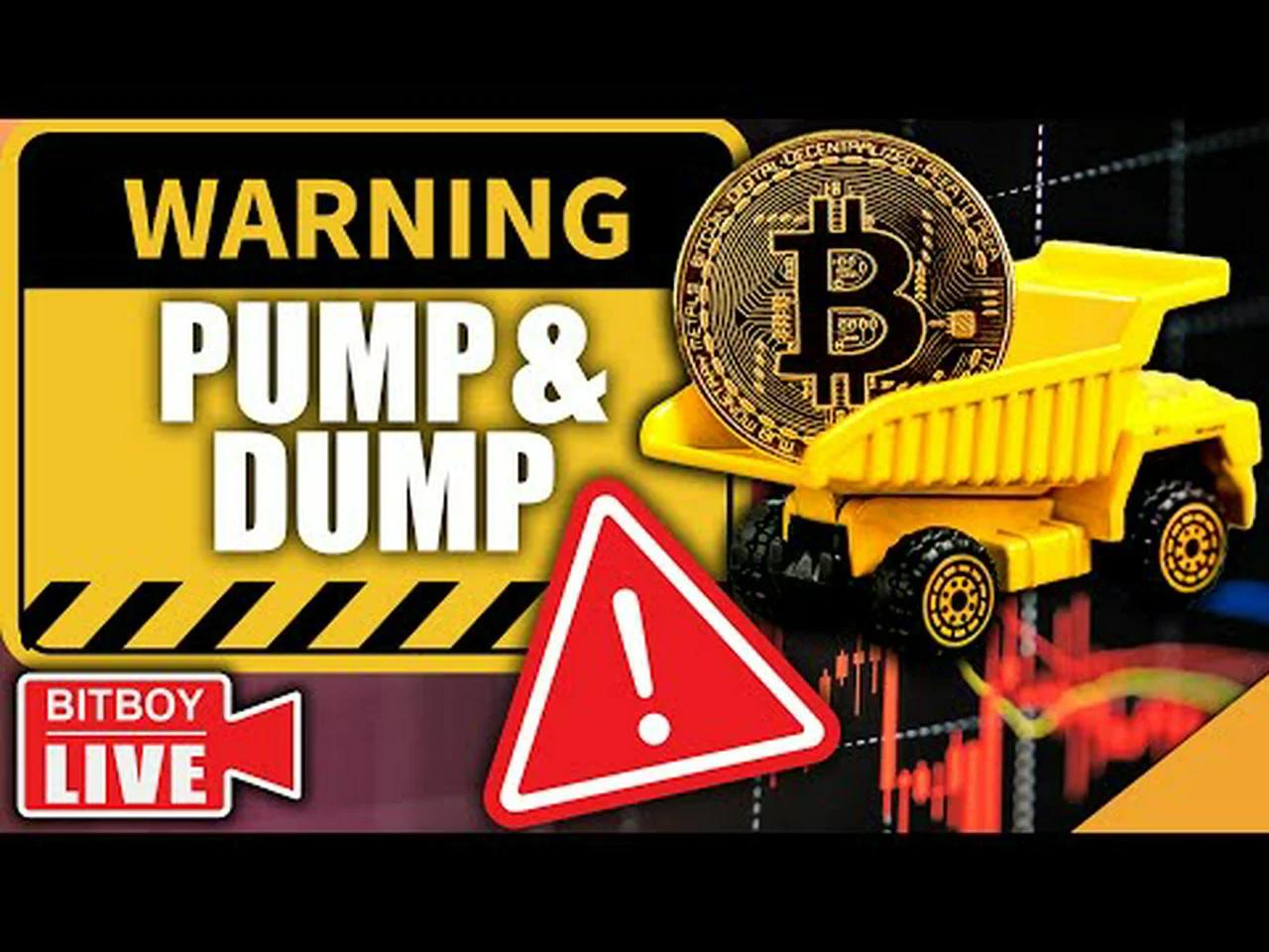 URGENT Warning: BITCOIN Pump & Dump!! (HUGE Crypto Moves From FINANCE ...