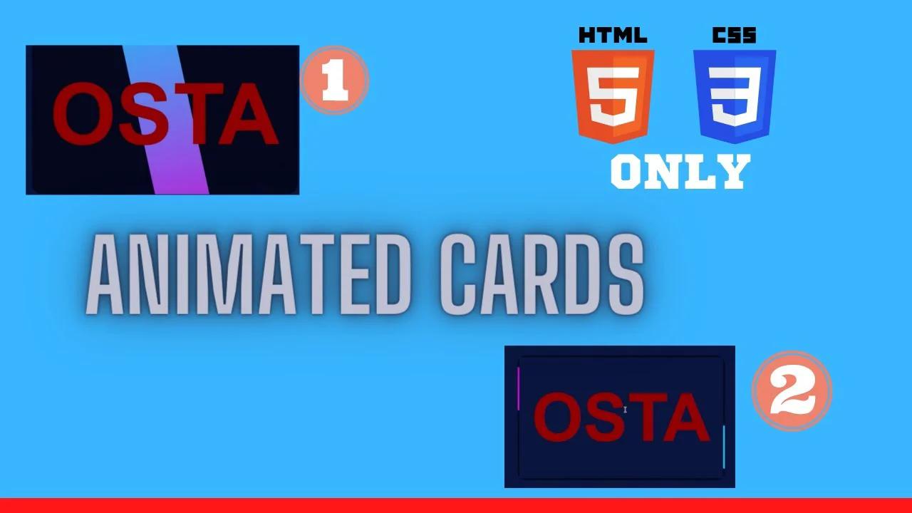 Create your own cards from scratch using HTML and CSS in 12 minutes! 🎉 ...