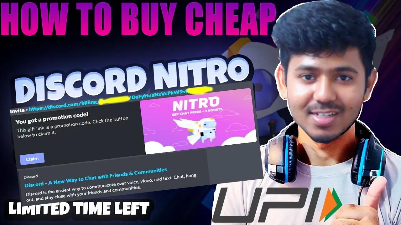 🔴 How To Get Discord Nitro 3Months Very Cheap Almost free🔴 UPI , CARD , PAYPL ! #CheaperGameS.org