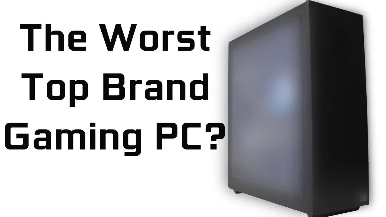 ? The Worst Top Brand Gaming PC ? With RTX 3060 Ti & Ryzen 7 3700X