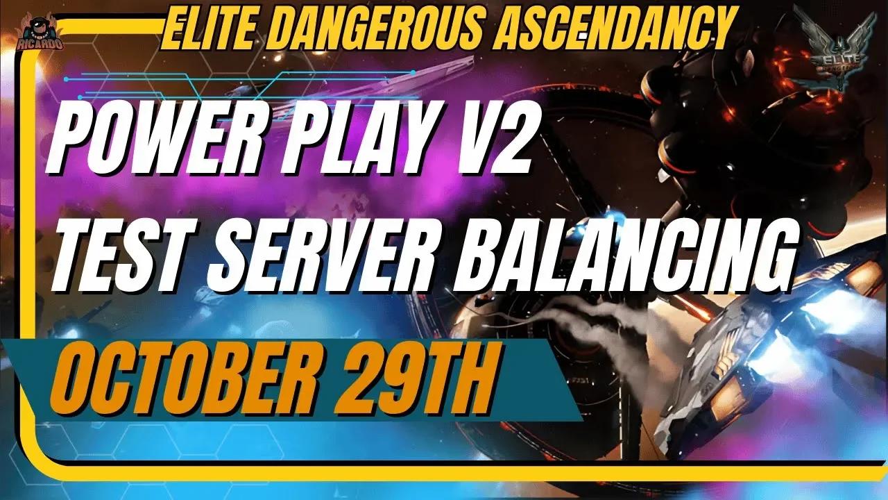 Elite Dangerous PowerPlay v2 Server Balancing - More tweaks!
