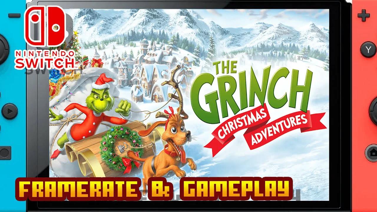 The Grinch: Christmas Adventures - (Nintendo Switch) - Framerate & Gameplay