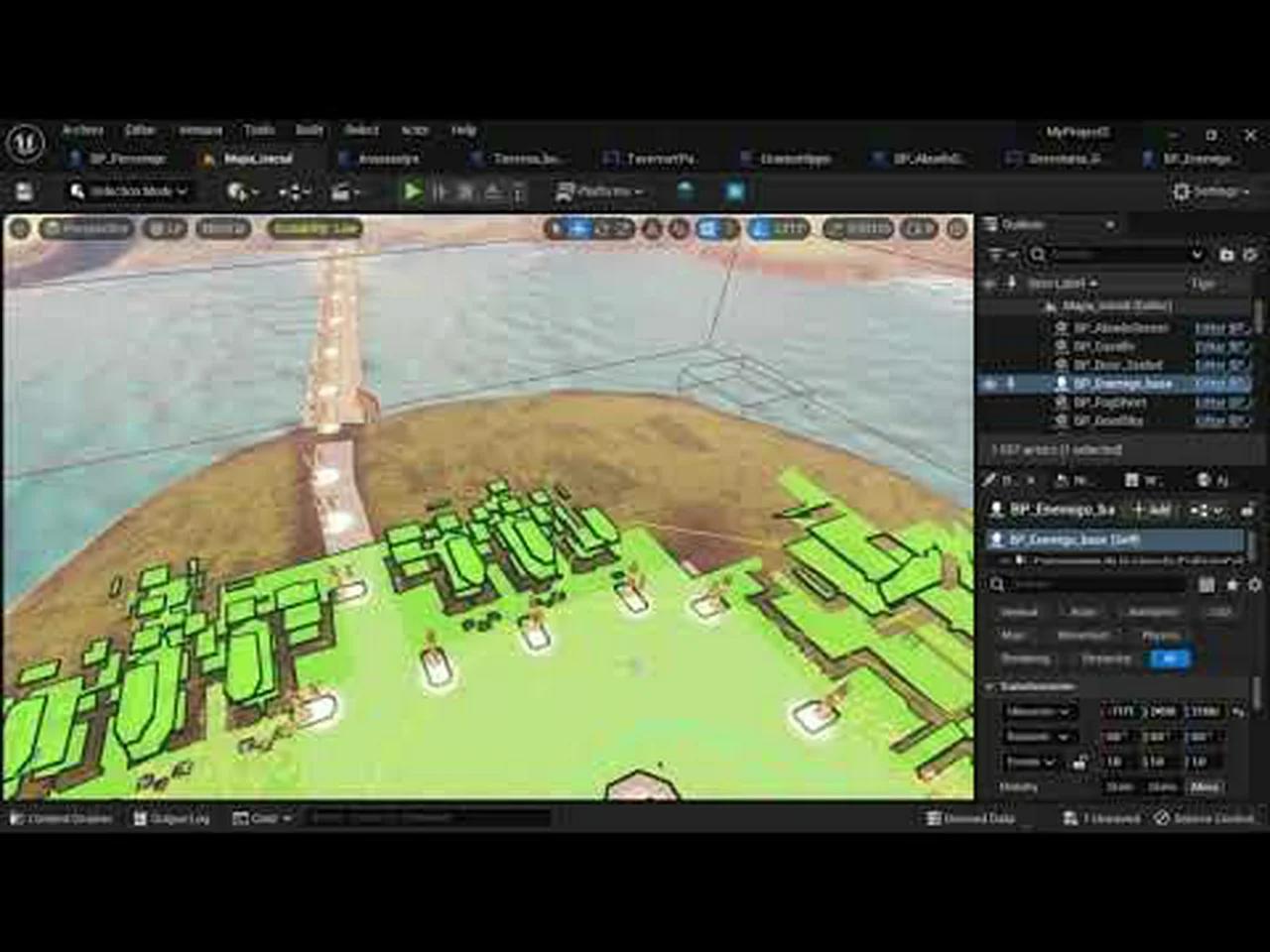 #46 Optimización Avanzada en Unreal Engine 5: Nav Bound Mesh y Navigation Invoker para NPCs