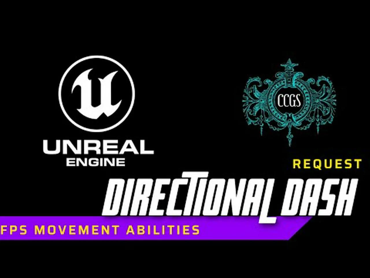 Unreal Engine 5 Tutorial - Directional Dash (Request) #unreal #unrealengine #unrealengine5